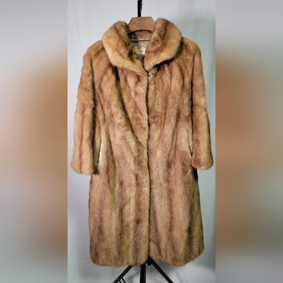 Vintage | Jackets & Coats | Simpsons Fur Salon Glamorous Large Collar ...